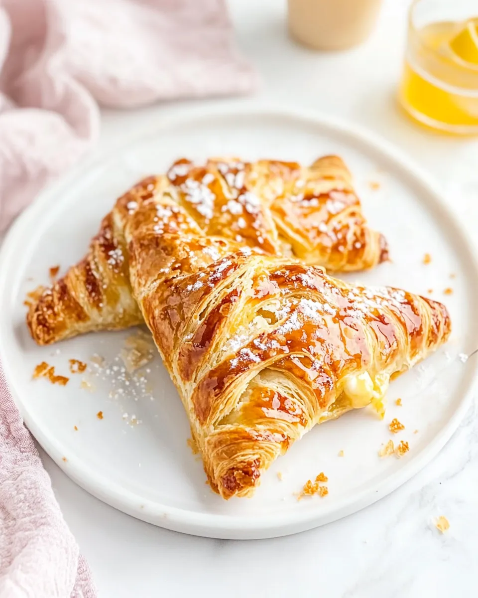 Easy Cheese Danish - ForkandPan