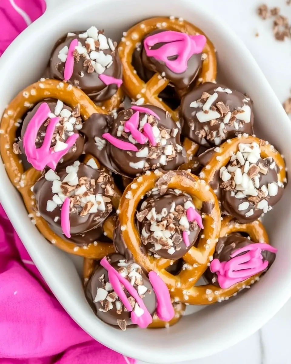 Easy Pretzel Turtles (3 Ingredients!) - ForkandPan