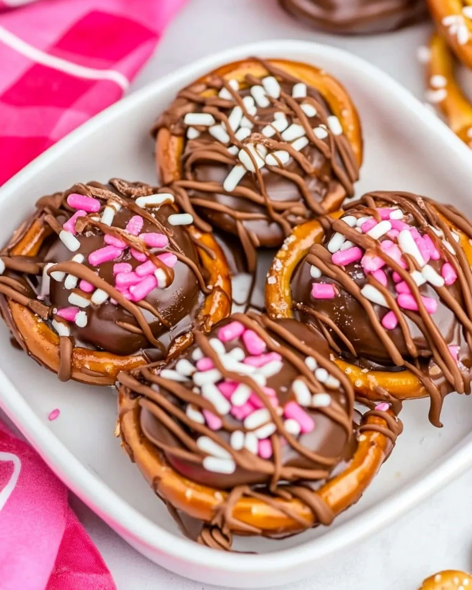 Easy Pretzel Turtles (3 Ingredients!) - ForkandPan