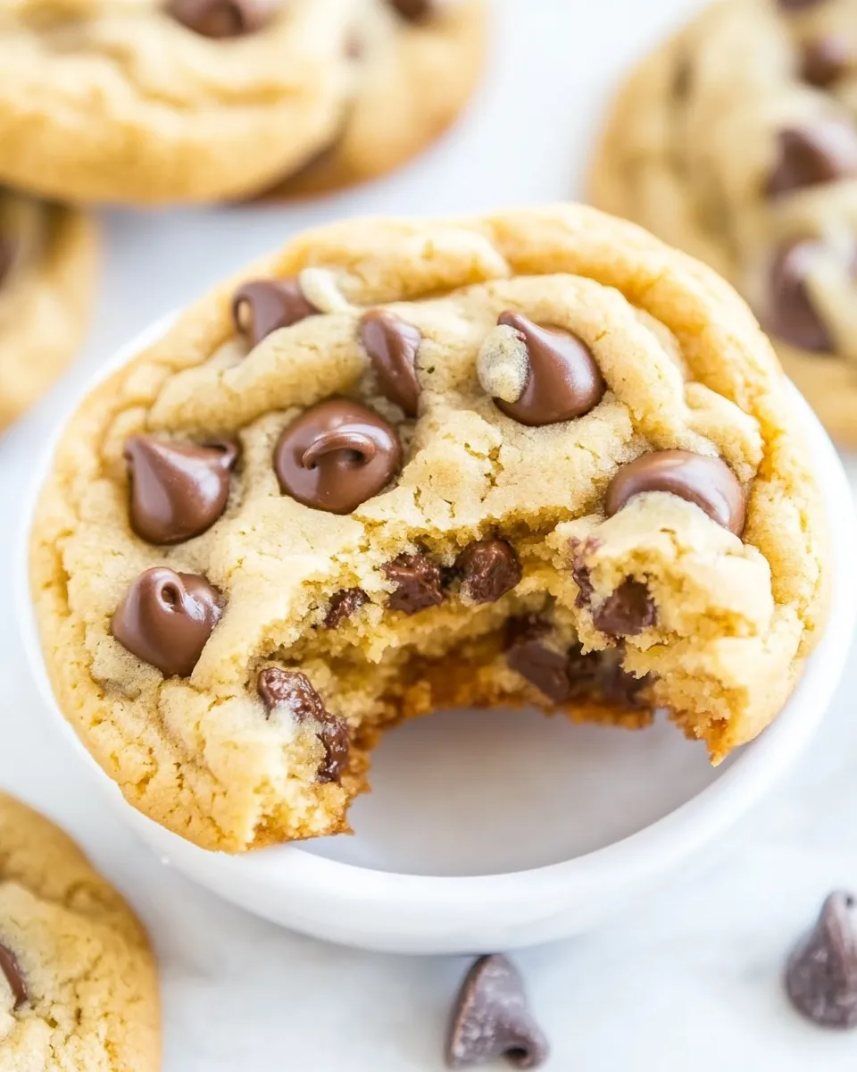 Easy Soft Chocolate Chip Cookies - ForkandPan