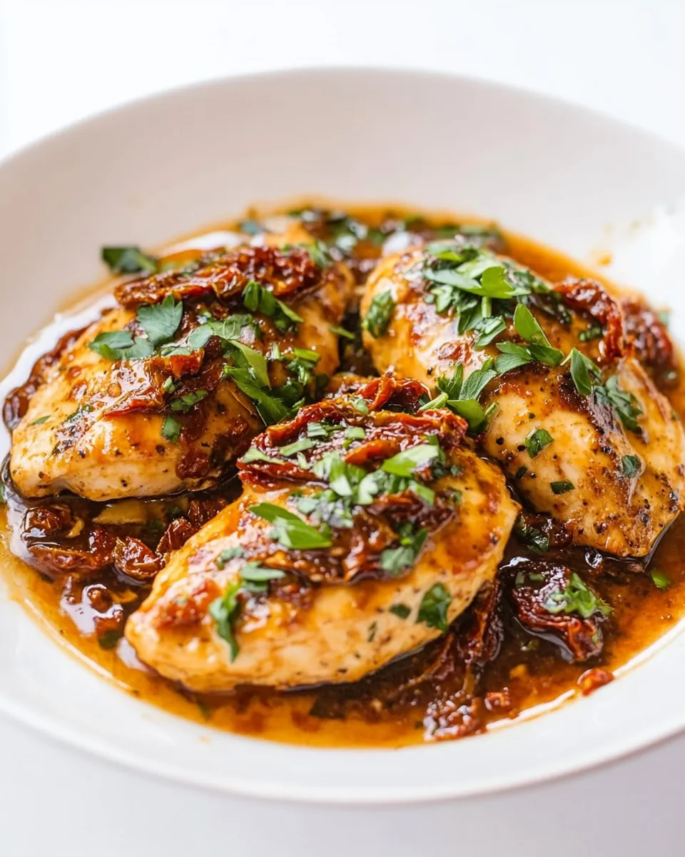 This Sun-Dried Tomato Chicken Makes Clean Eating Simple - ForkandPan