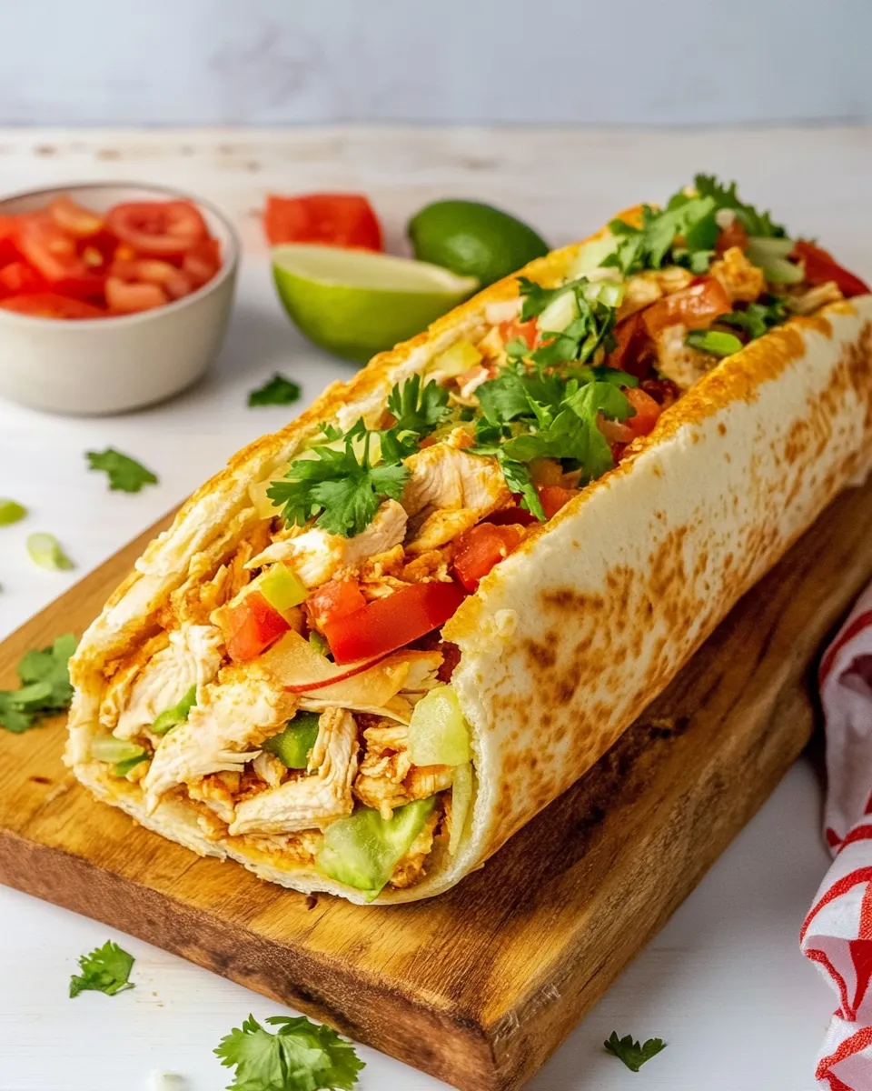 Chicken Torta - ForkandPan