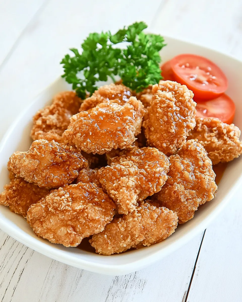 Crispy Honey Chicken - ForkandPan