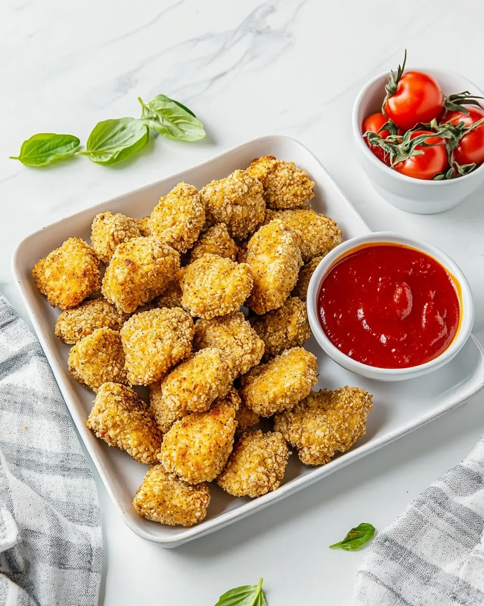 Gluten-Free Chicken Nuggets - ForkandPan