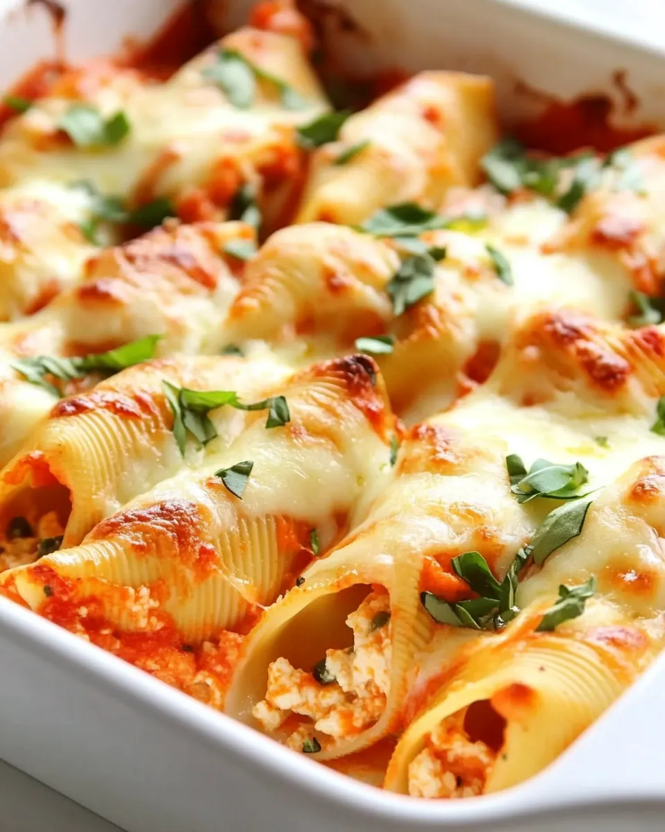 Easy Stuffed Shells - ForkandPan