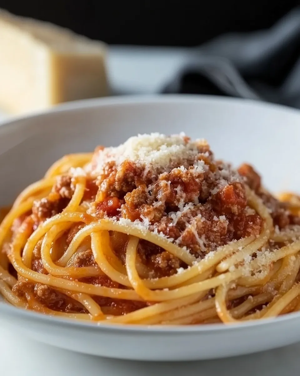 How to Make Spaghetti with Ground Beef and Ragu Sauce - ForkandPan