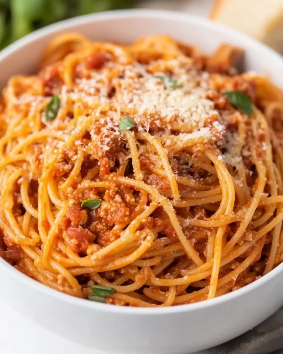 Instant Pot Spaghetti - ForkandPan