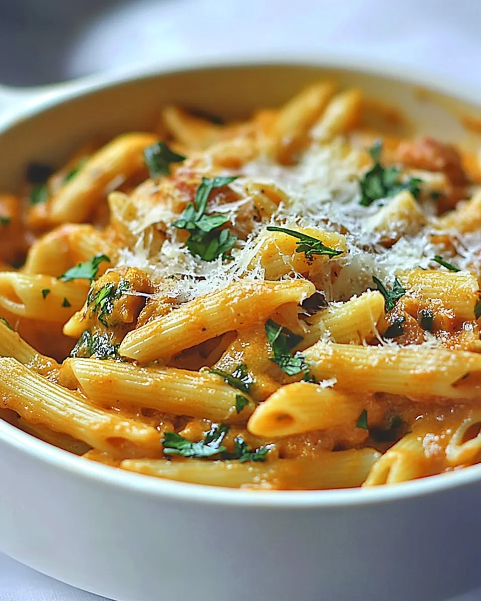 One Pot Penne Pasta Recipe - ForkandPan