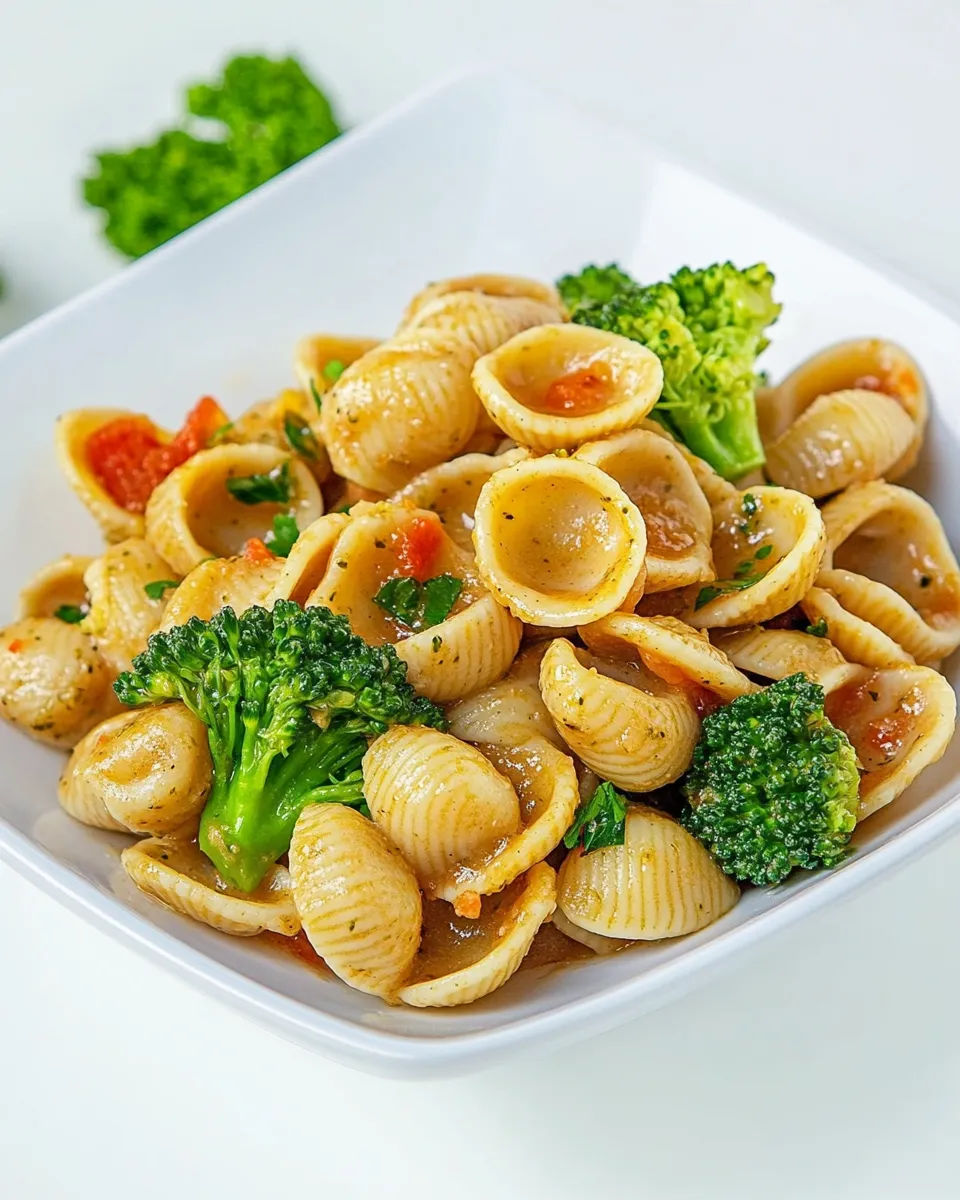 Orecchiette Pasta with Broccoli - ForkandPan