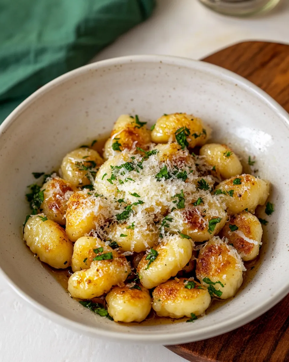 Pan Fried Gnocchi - ForkandPan