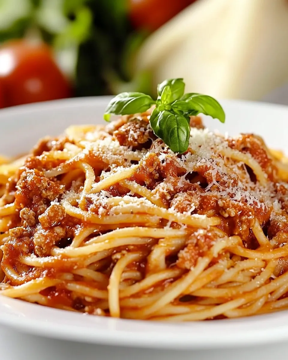Slow Cooker Skinny Spaghetti - ForkandPan