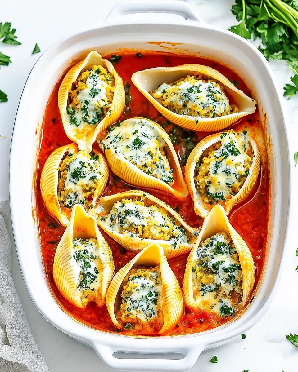 Stuffed Shells - ForkandPan