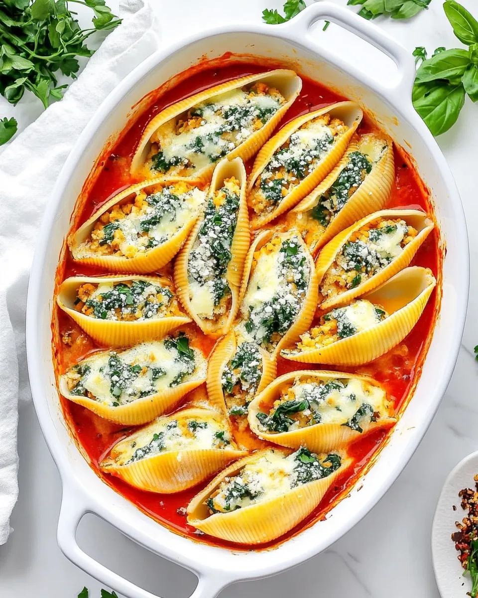 Stuffed Shells - ForkandPan