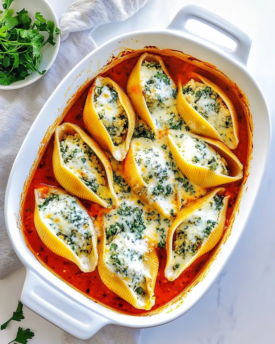Stuffed Shells - ForkandPan